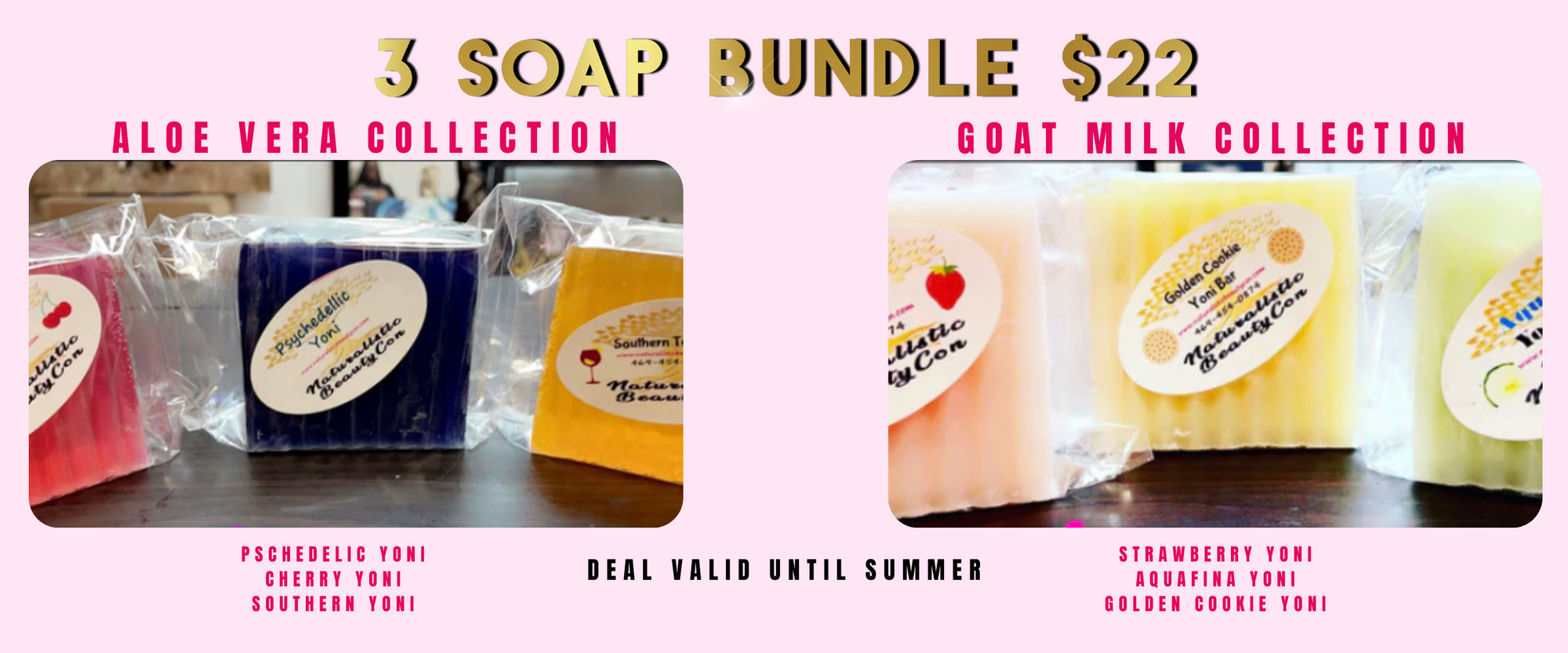 Home of the NATURAL YONI BARS – Naturalistic Beautycon